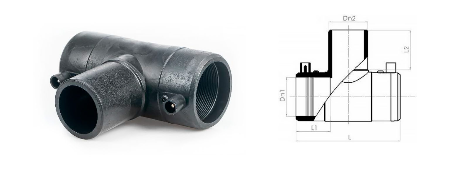 ELECTROFUSION TEE EQUAL SDR 11 – Geofittings
